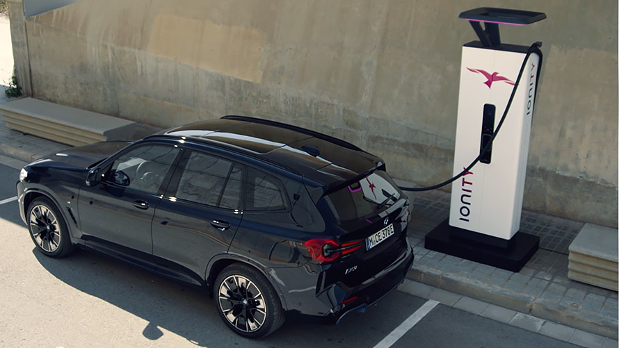 Bmw ix3 charging store
