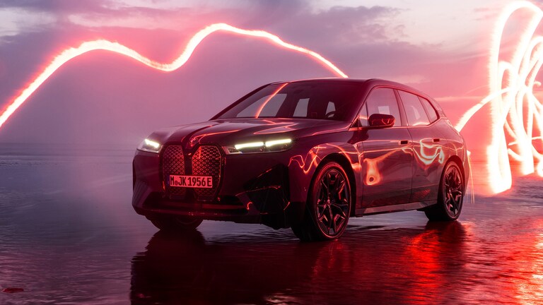 BMW at CES 2022. World premiere of the BMW iX M60.