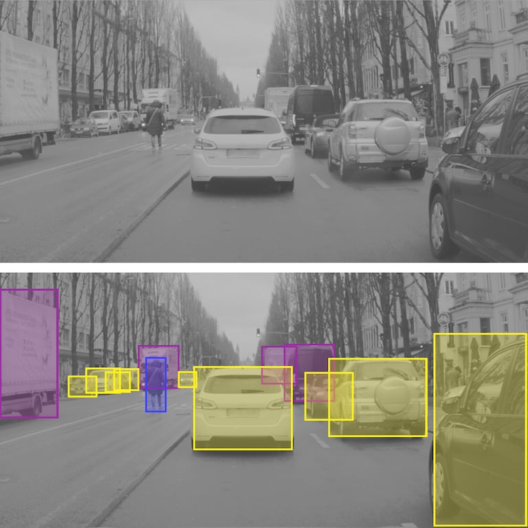 Data processing automated Vehicles